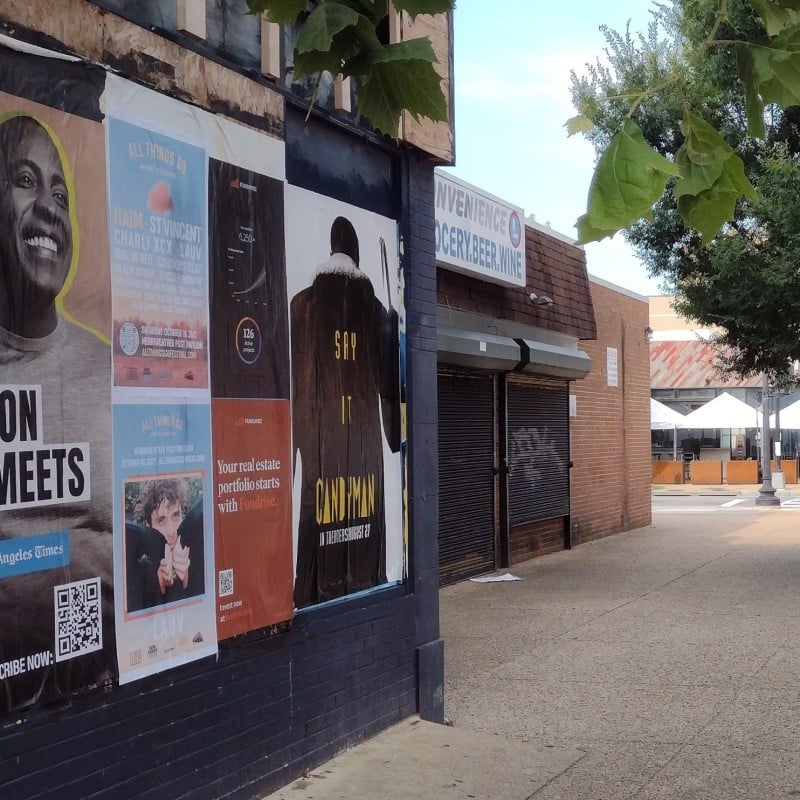 Washington DC Wild Postings Wheat Pasting Locations 🌟 WILD POSTING®